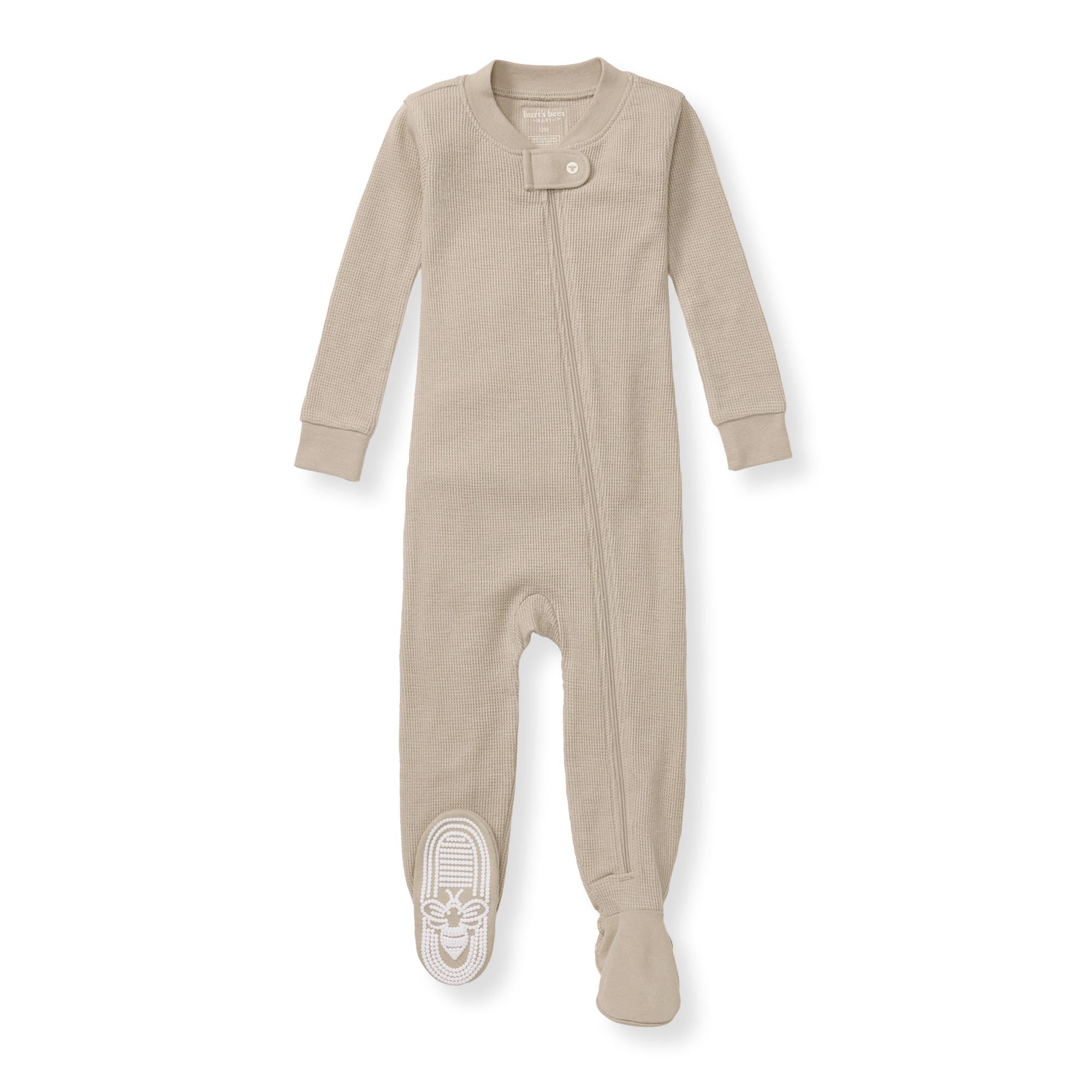 Honeysoft™ Waffle Thermal Pajamas - Delicate Doe – Burt's Bees Baby