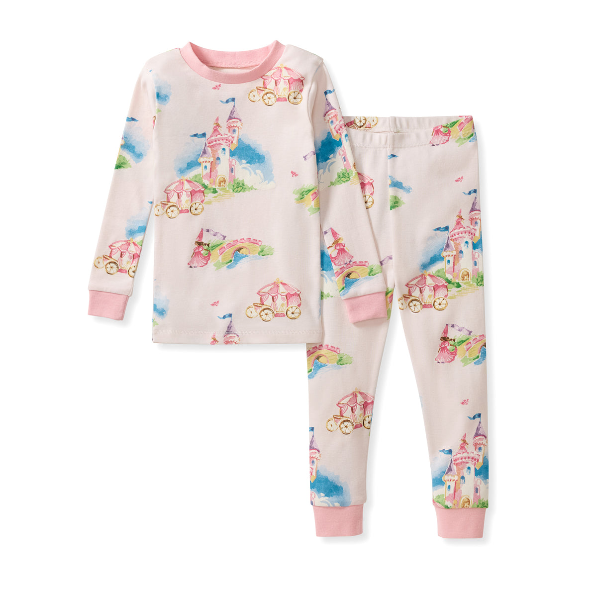 Pretty Princess Organic Cotton Two-Piece Pajamas – Burt's Bees Baby